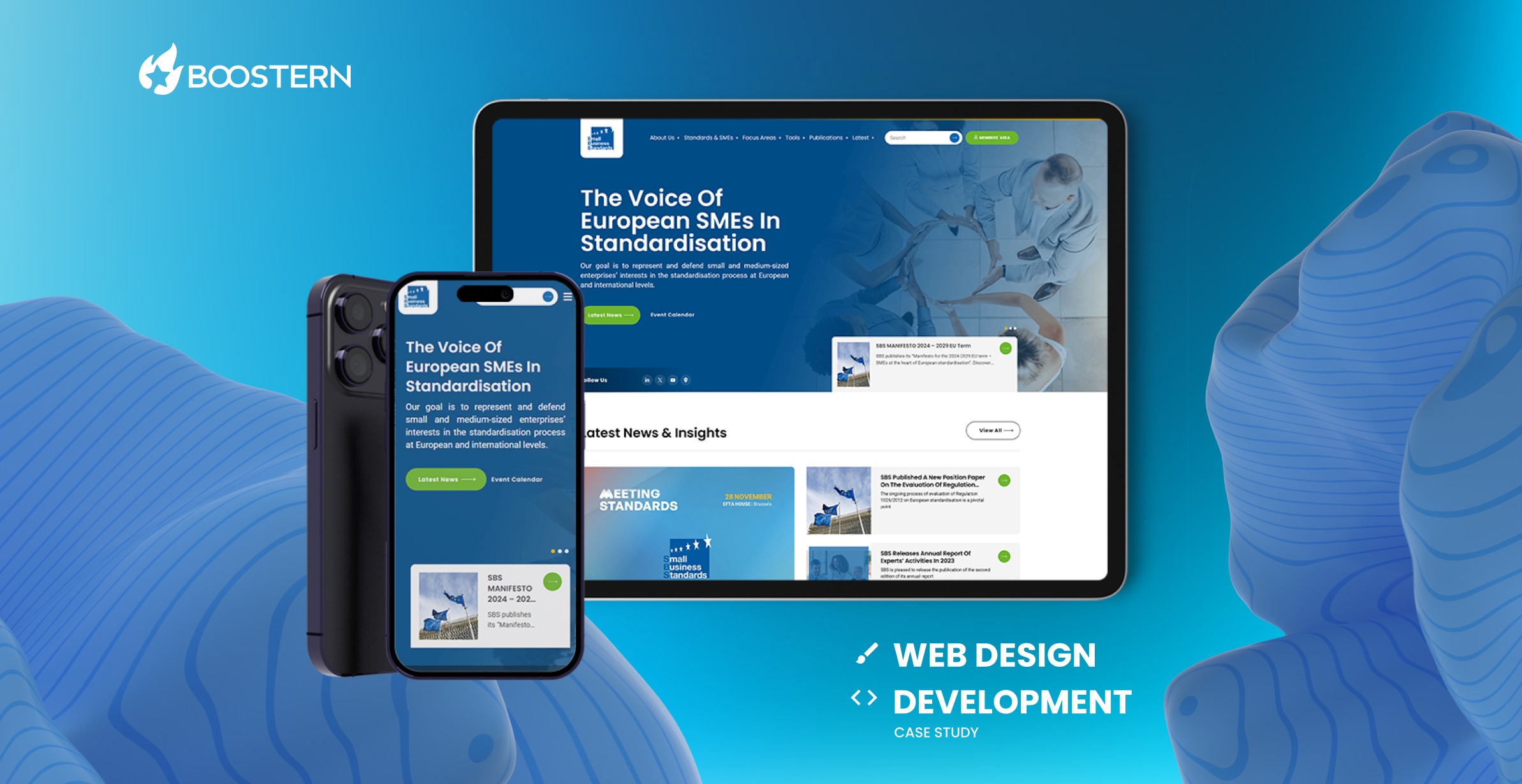 SBS Website Redesign | Boostern Case Study
